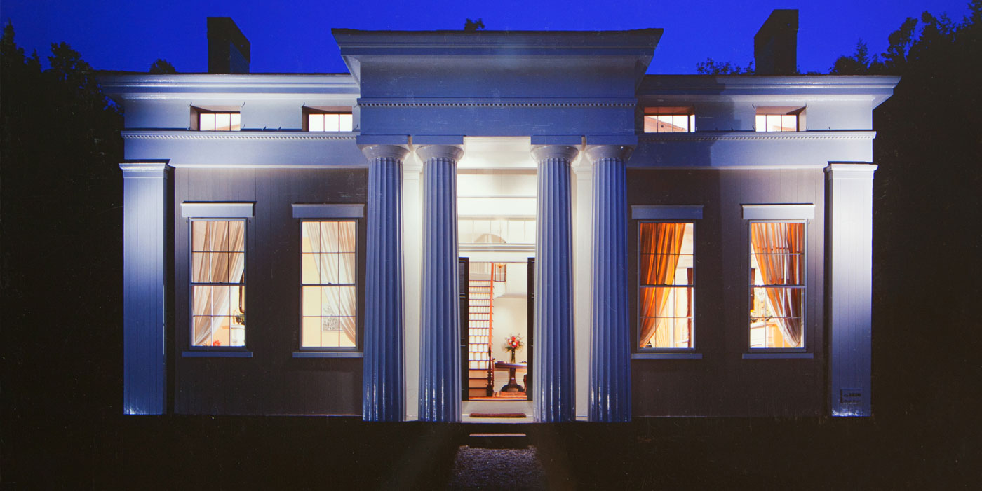 Relocated Greek Revival - HP-Broom | Home Builders and Remodeling CT